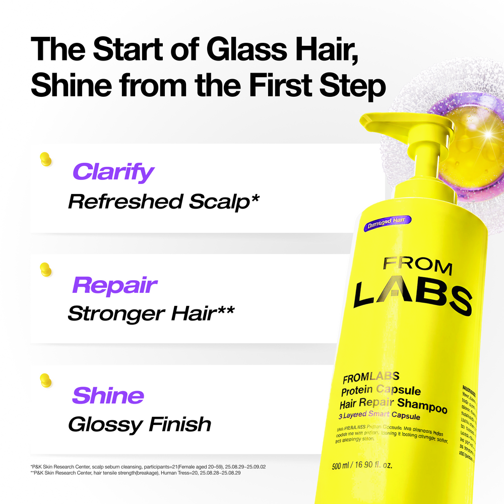 FROMLABS | Advanced Protein Capsule Technology for Visible Hair Repair